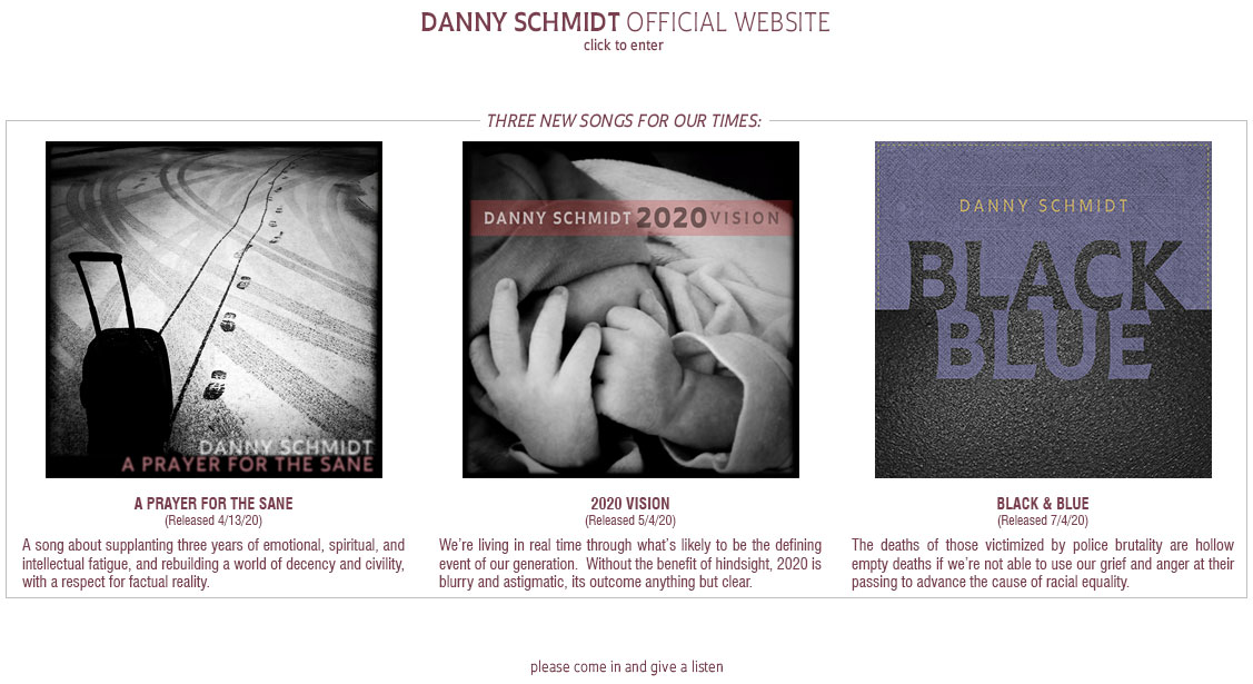 Songwriter Danny Schmidt